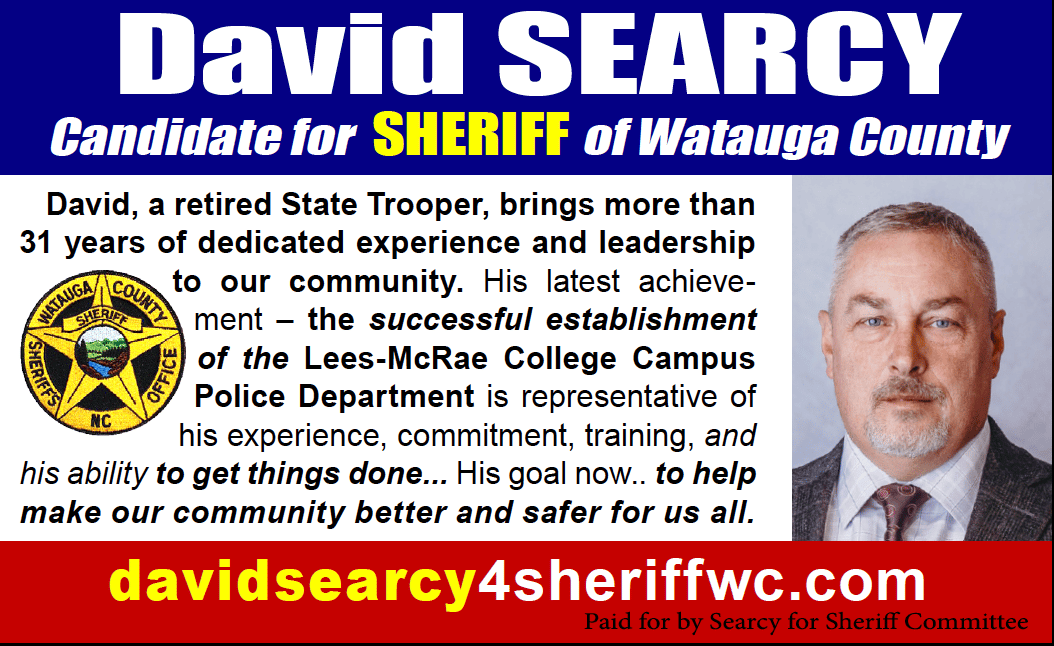 Open Letter to the Citizens of Avery County From Sheriff Kevin Frye ...