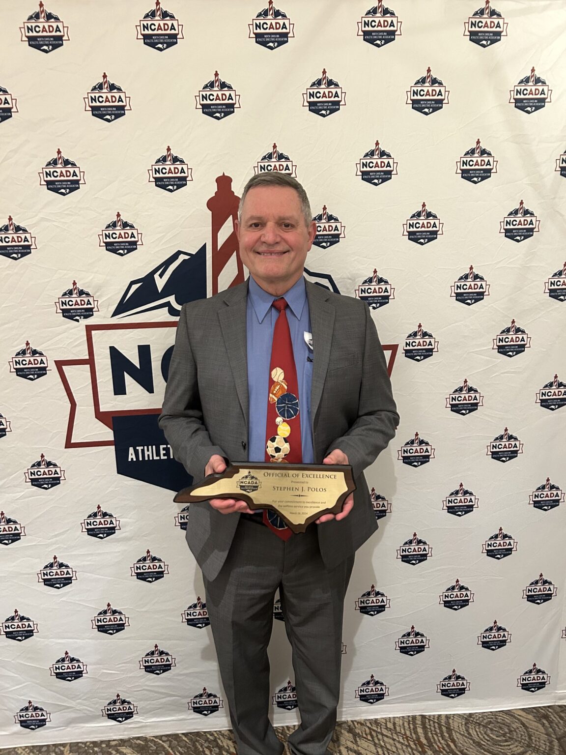 Stephen Poulos awarded Officials of Excellence by North Carolina ...