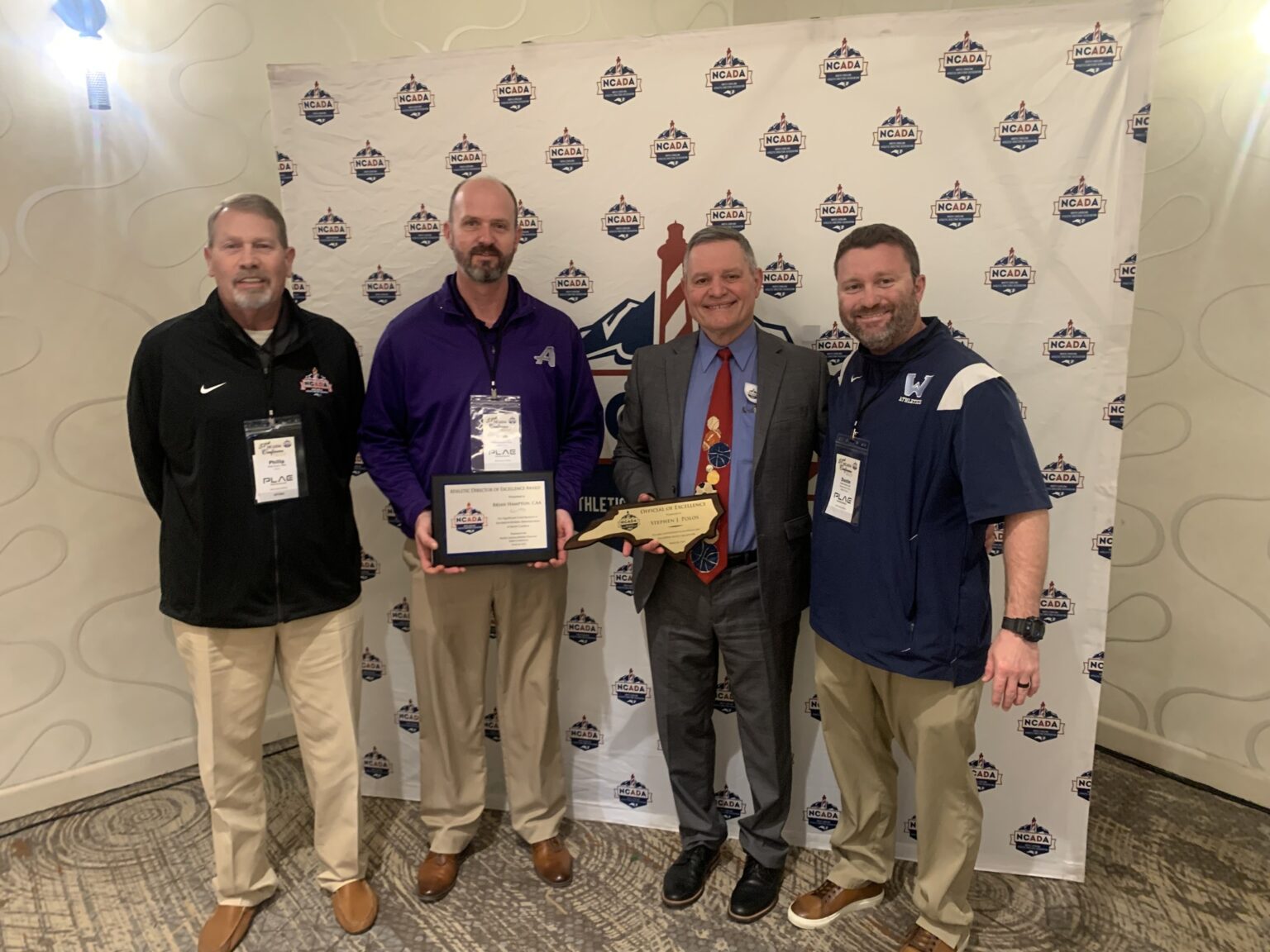 Stephen Poulos awarded Officials of Excellence by North Carolina ...