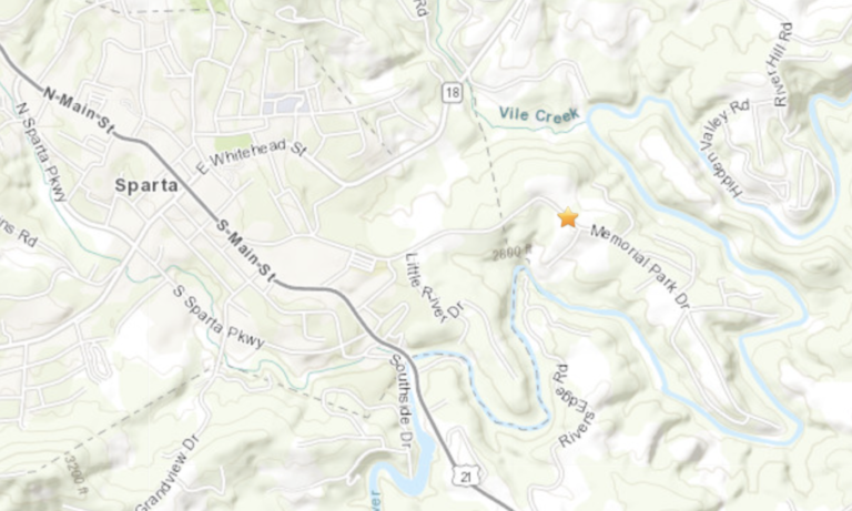 Two earthquakes measured near Sparta overnight - WataugaOnline.com